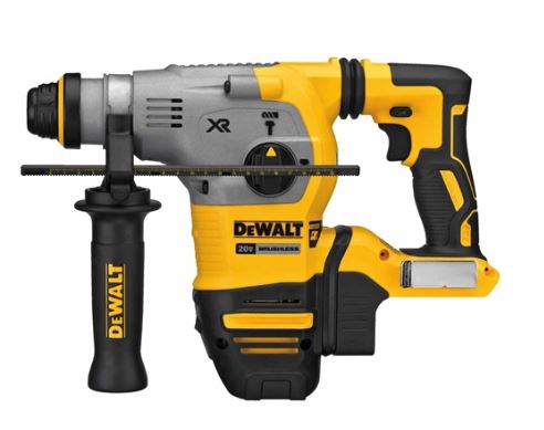 DCH293B 20V MAX* XR® BRUSHLESS 1-1/8” L-SHAPE SDS PLUS ROTARY HAMMER B ...