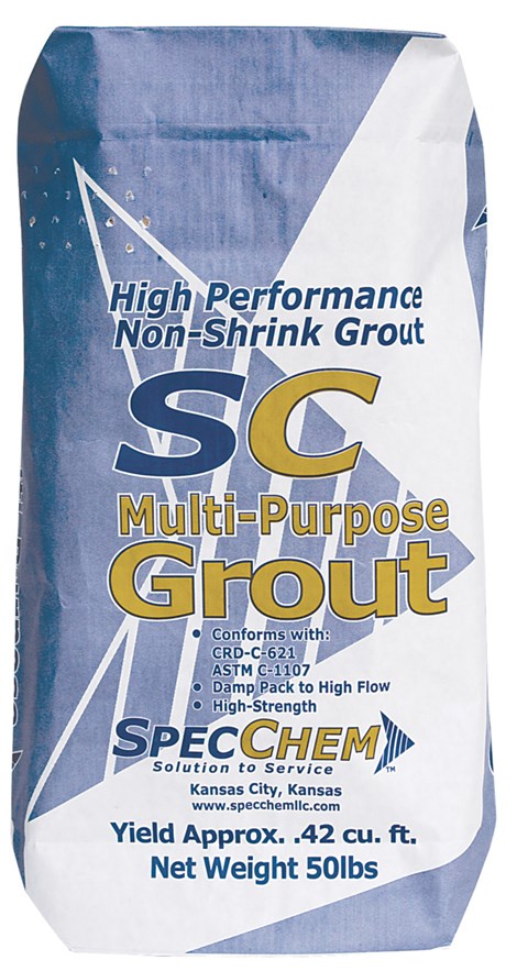 SpecChem Multipurpose Grout – Logan Contractors Supply, Inc